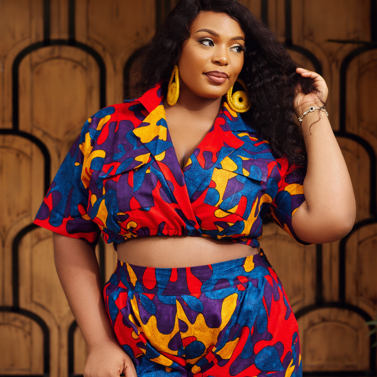 African Print Crop Top | Modern African Clothing UK | Shop CUMO London ...