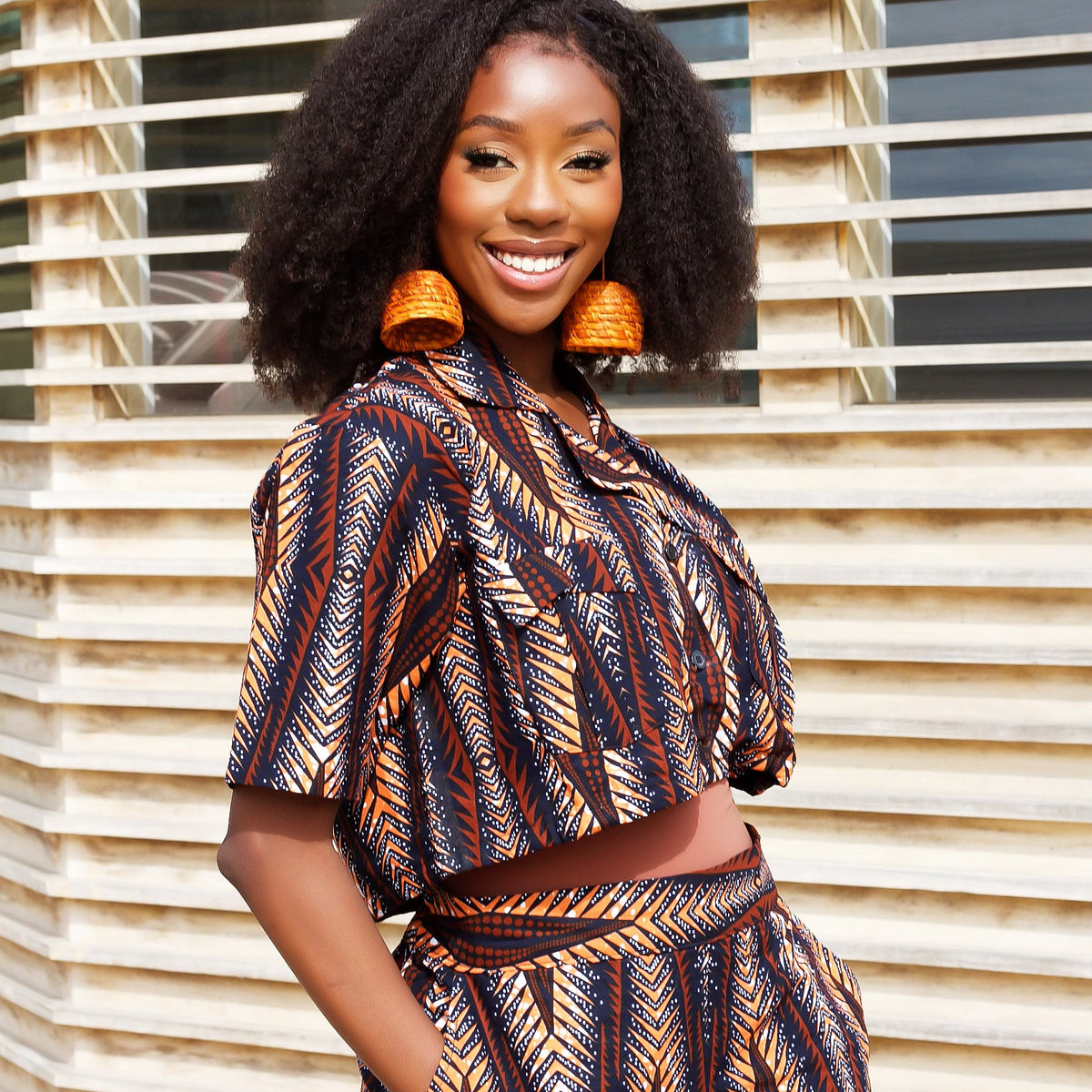 African Print Crop Top | Modern African Clothing UK | Shop CUMO London ...