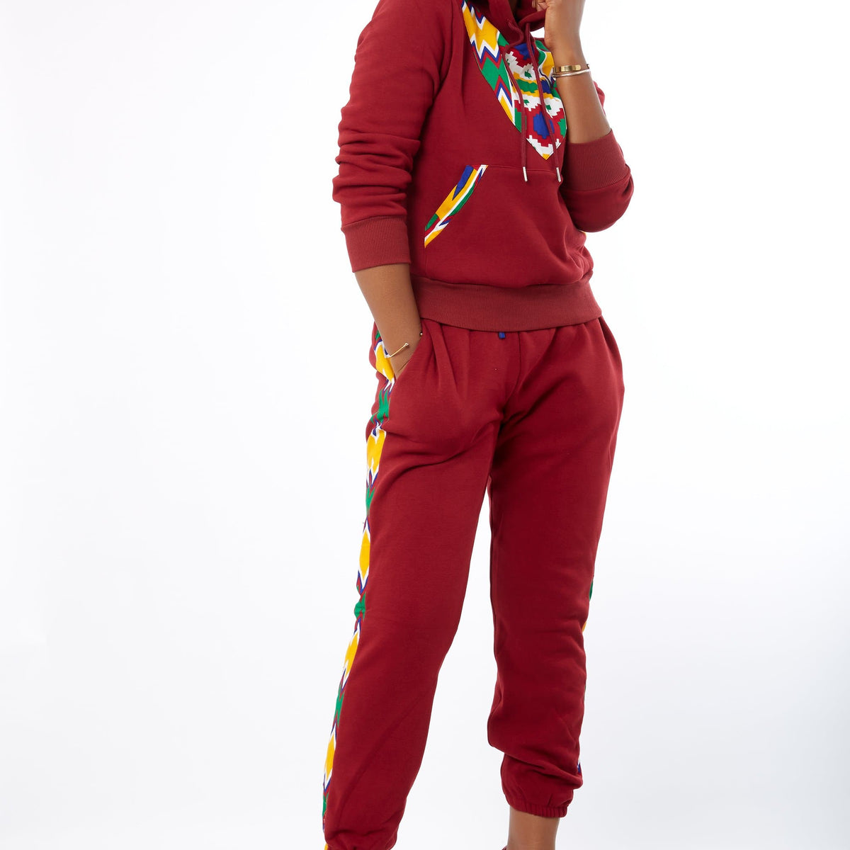 Shop African print hoodies | Danshiki Print Activewear | CUMO London ...