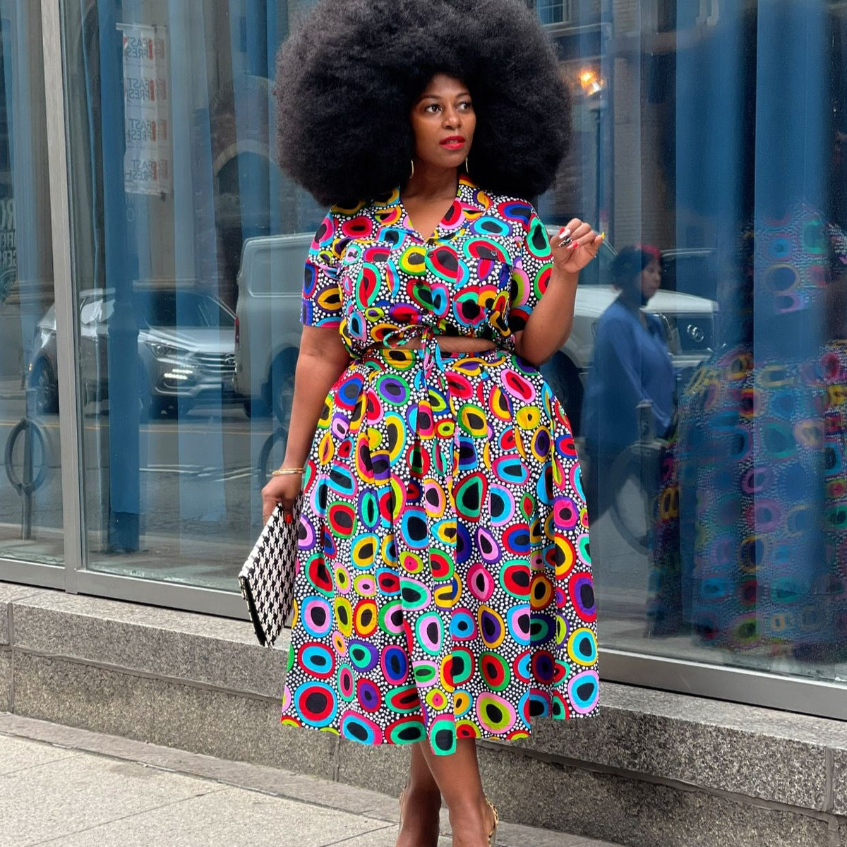 African Print Matching Outfit for Women | CUMO London African Clothing ...